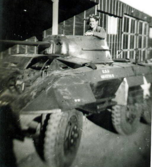 M8 Greyhound Light Armored Car - 107th Mechanized Cavalry